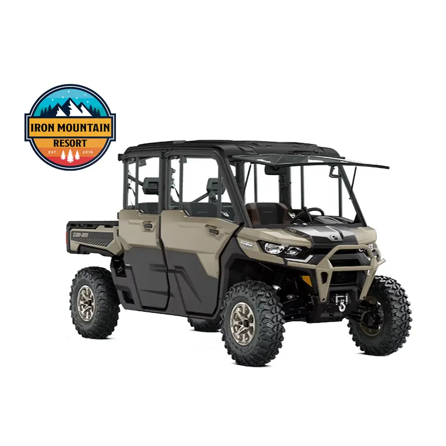 Can-Am Defender Enclosed Cab - Seats 6 | Iron Mountain Resort